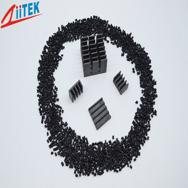Black thermal conductivity 2.5 W/m-K nylon heat sinks 1.65g/cm3 Normal ...