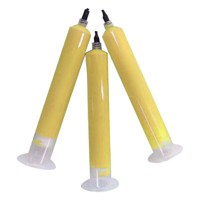 2W/MK Yellow Soft Silicone Thermally Conductive gel for LED Thermal ...