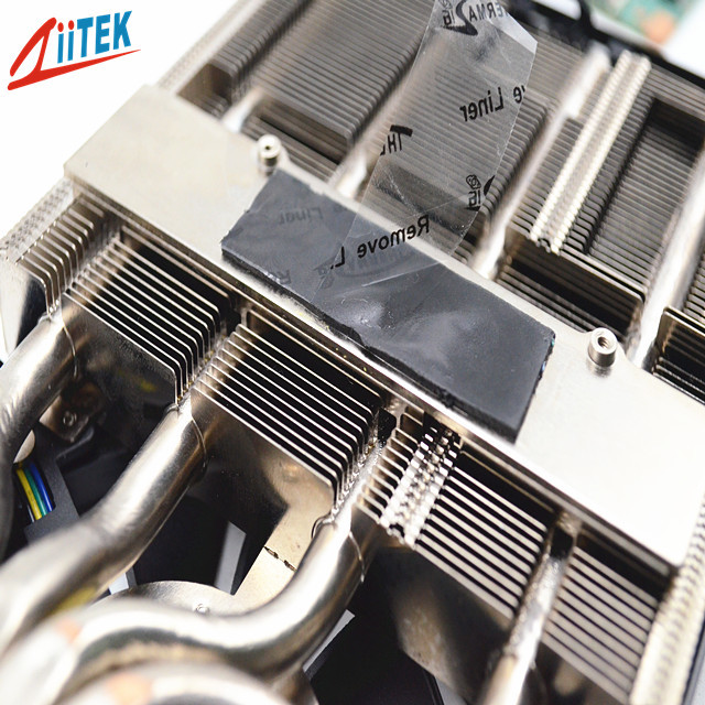UL Recognized 1.5mmT Thermal Gap Pad 2.5g/Cc 18 Shore 00 For Audio ...