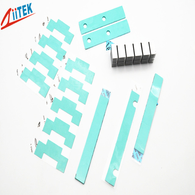 High Conductivity Silicone Thermal Gap Pad 3.0W/Mk Light Green Gap ...