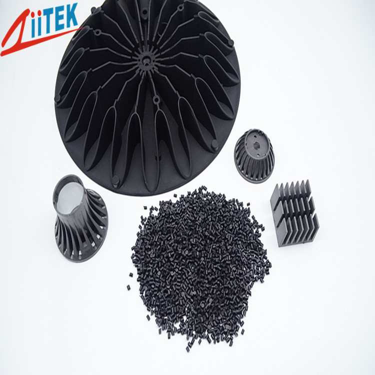 Black Heatsink Thermal Conductive Plastic with Shrinkage 0.3-0.5% and 1 ...