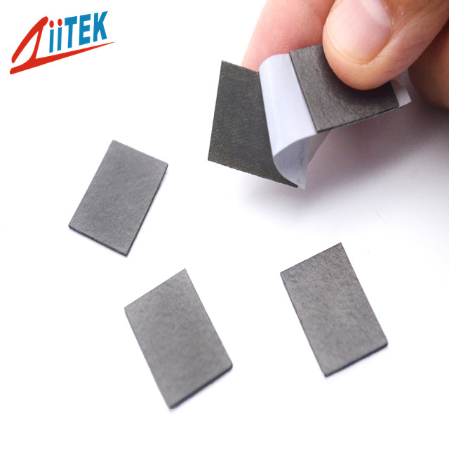 100MHz - 6GHz Heat Absorbing Materials Gray 0.05 - 0.1mm Thickness